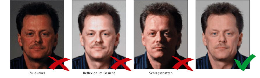 Passbild-Generator für biometrische Passfotos 📸